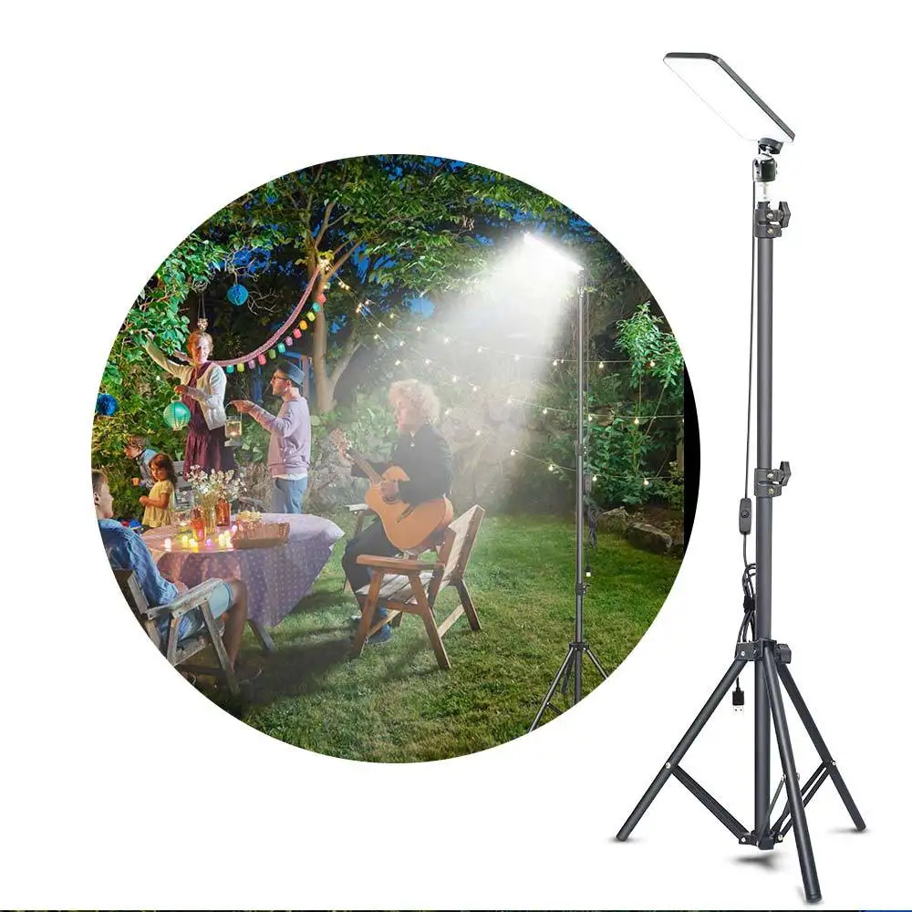 USB-5V-Portable-Camping-Light-With-1-8M-Adjustable-Telescopic-Rod-LED ...