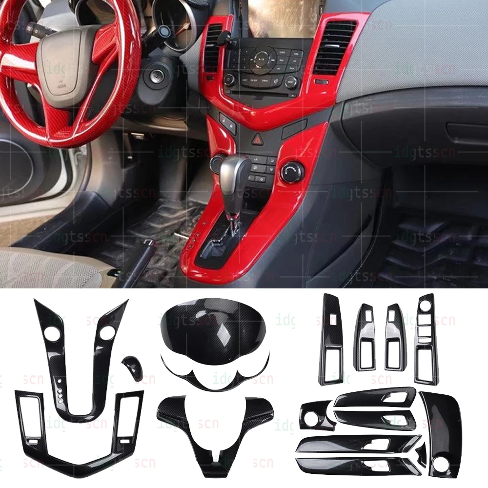 Car-Interior-Carbon-Fiber-Full-Set-Sticker-For-Chevrolet-Cruze-CP1 ...