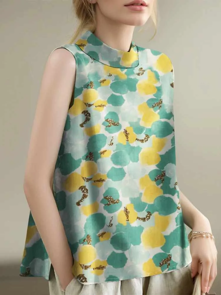 ZANZEA-Women-Printed-Tank-Tops-2024-Holiday-Sleeveless-Tanks-Summer ...