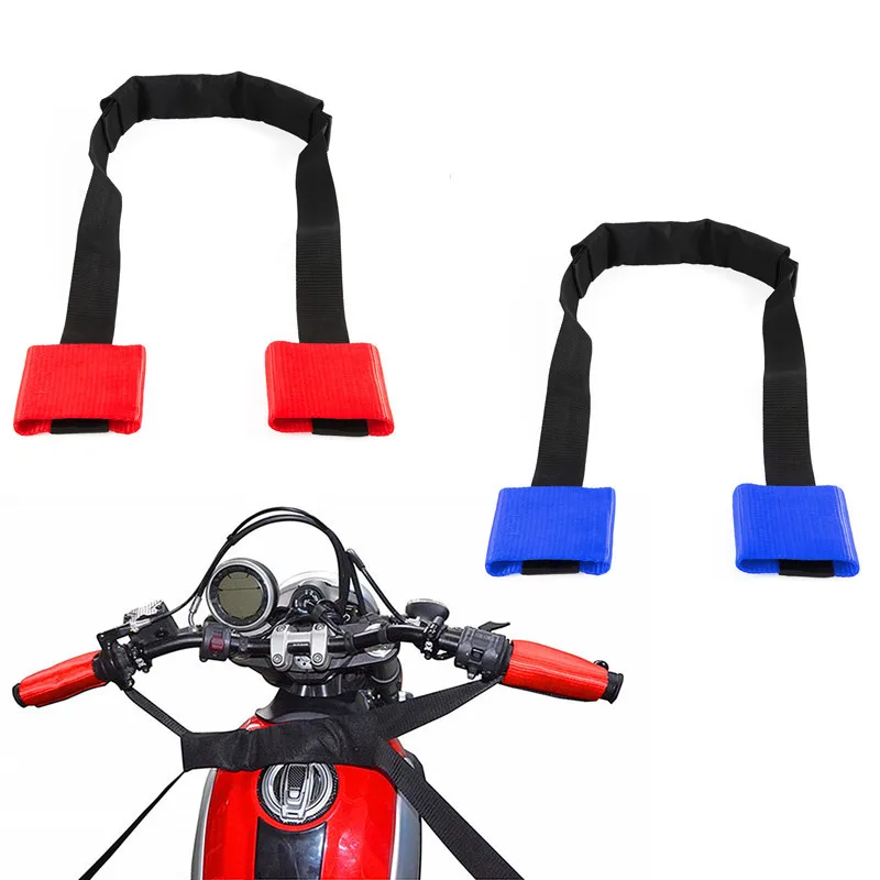 Motorcycle-Front-Handlebar-Strap-Transport-Bar-Tie-Down-Strap-Universal ...