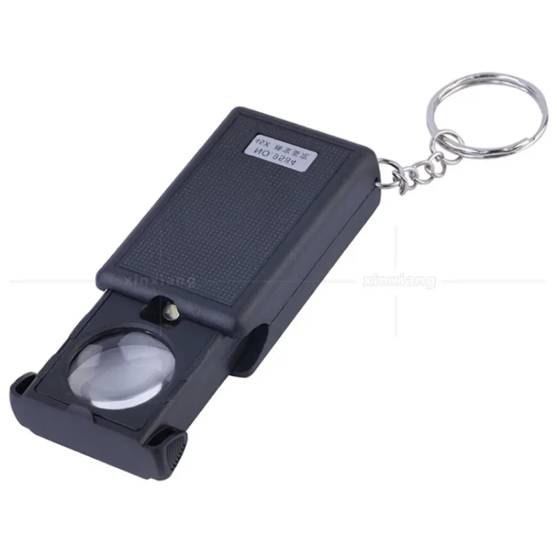 45X-Pull-Mini-Pocket-Jewelry-Magnifier-Magnifying-Glass-Portable-Loupe ...