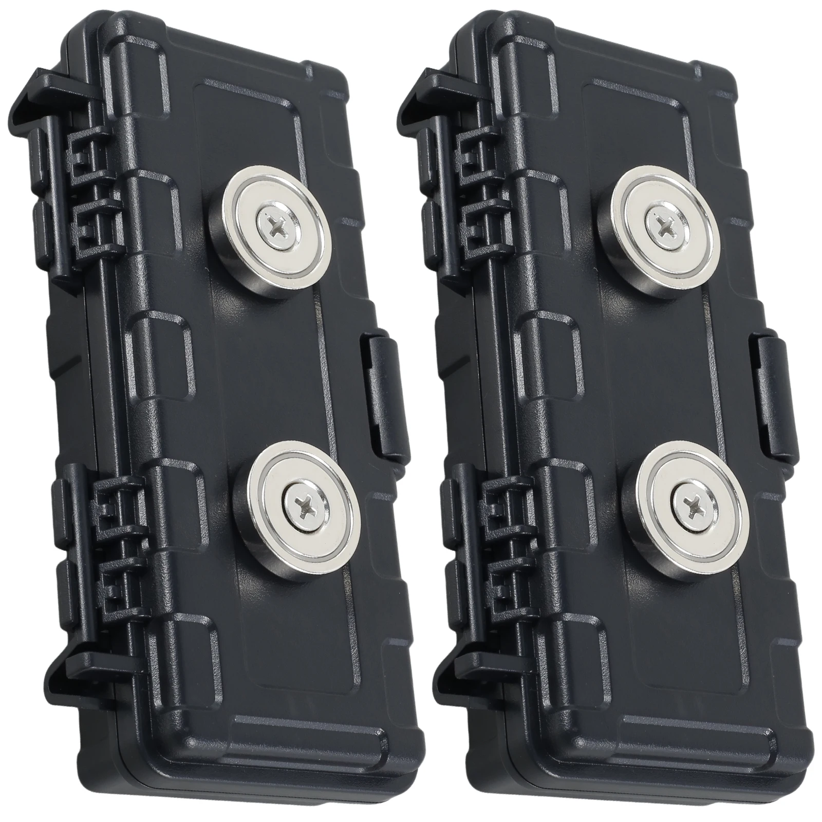 Magnetic-Key-Holder-Under-Car-Spare-Magnetic-Key-Box-Waterproof-Stash ...