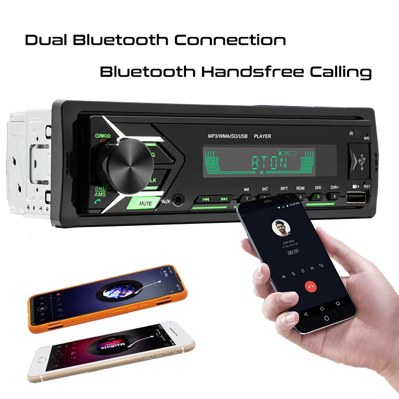 Handsfree Car Radio Bluetooth USB MP3 Player Est reo A2DP Music handsfree-car-radio-bluetooth-usb-mp3-player-est-reo-a2dp-music