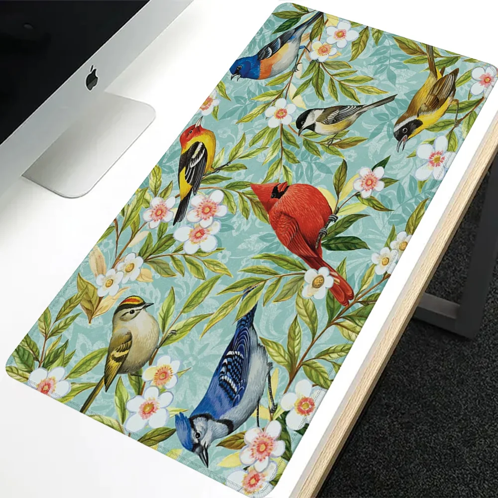 Flower-and-Bird-Mouse-Pads-Gamer-Desk-Mat-Pc-Gaming-Accessories ...