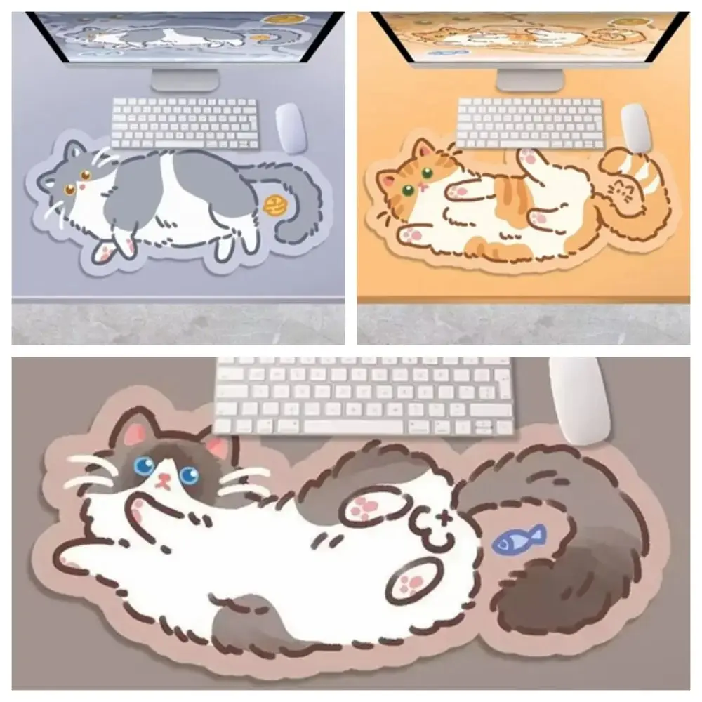 2024-Cartoons-Cat-Mouse-Pad-Cute-Rubber-Computer-Keyboard-Pad ...