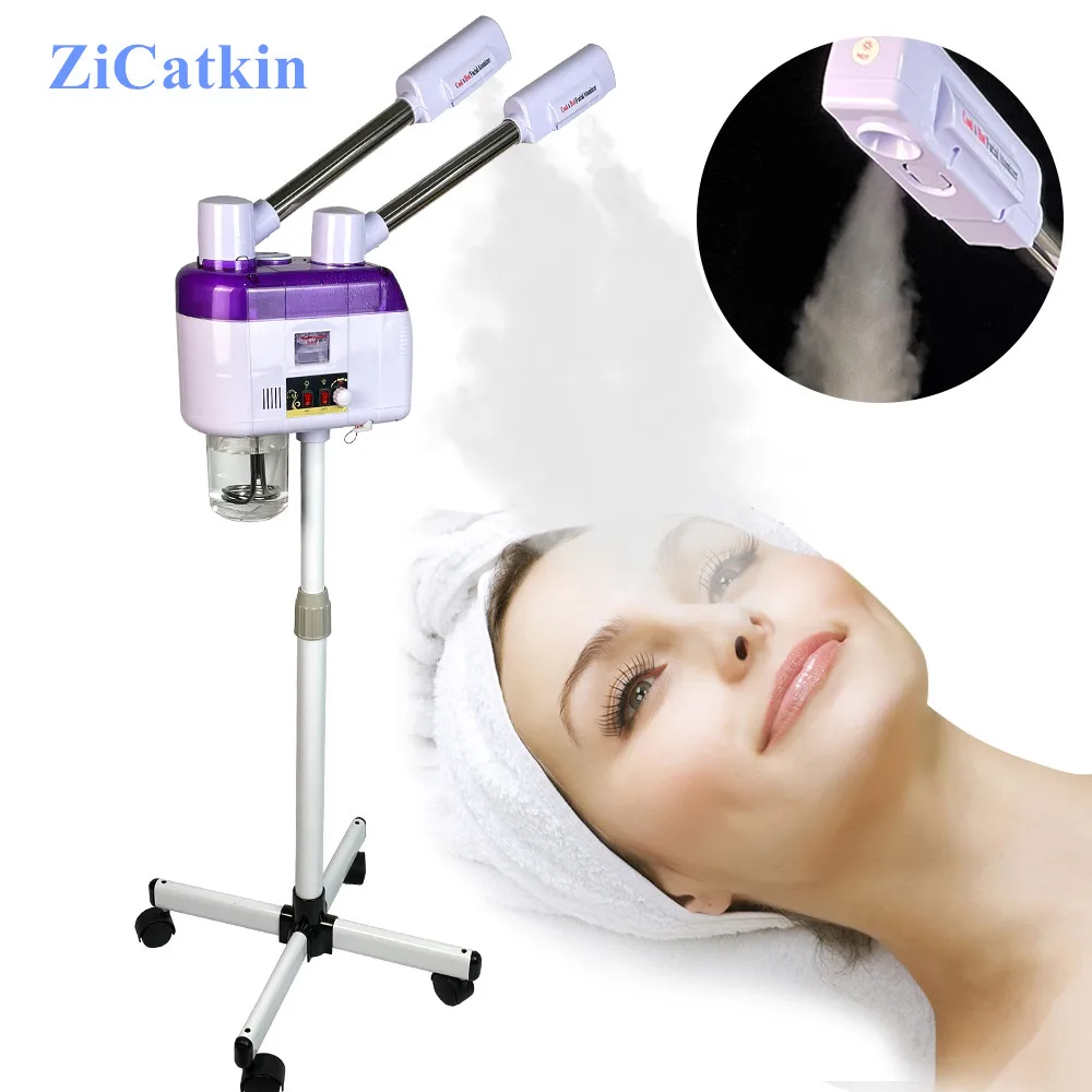 ZiCatkin Hot Cold Facial Steamer Professional Face Moisturizer ...