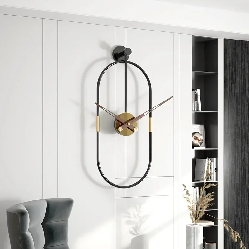 Home-Modern-Simple-Fashion-Clock-Living-Room-Iron-Art-Decoration-Wall ...