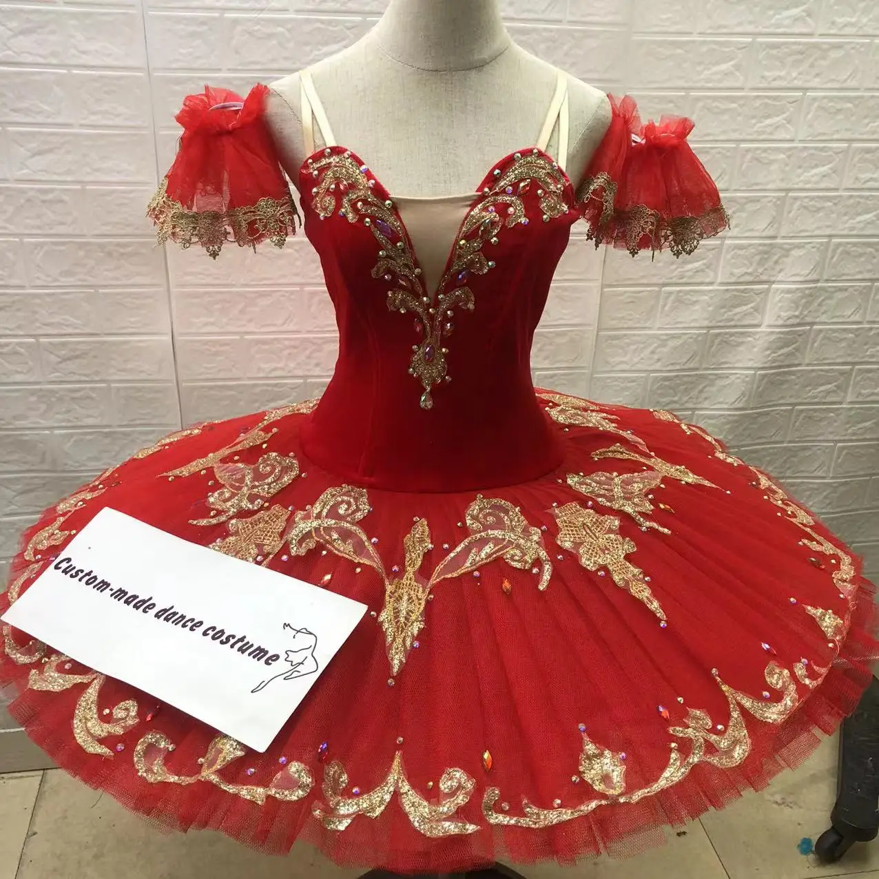 Red-Ballet-Troupe-Picture-Professional-customized-High-Ballet-dress ...