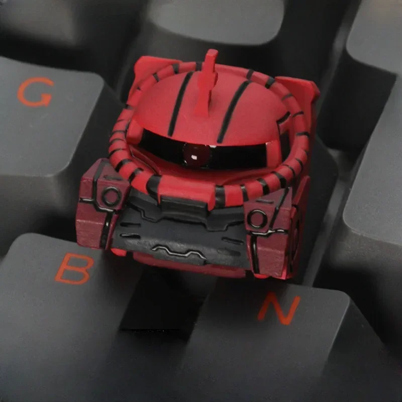 Anime-Mecha-Theme-Keycap-Resin-Keycap-Mobile-Suit-Zaku-Keycaps-for ...