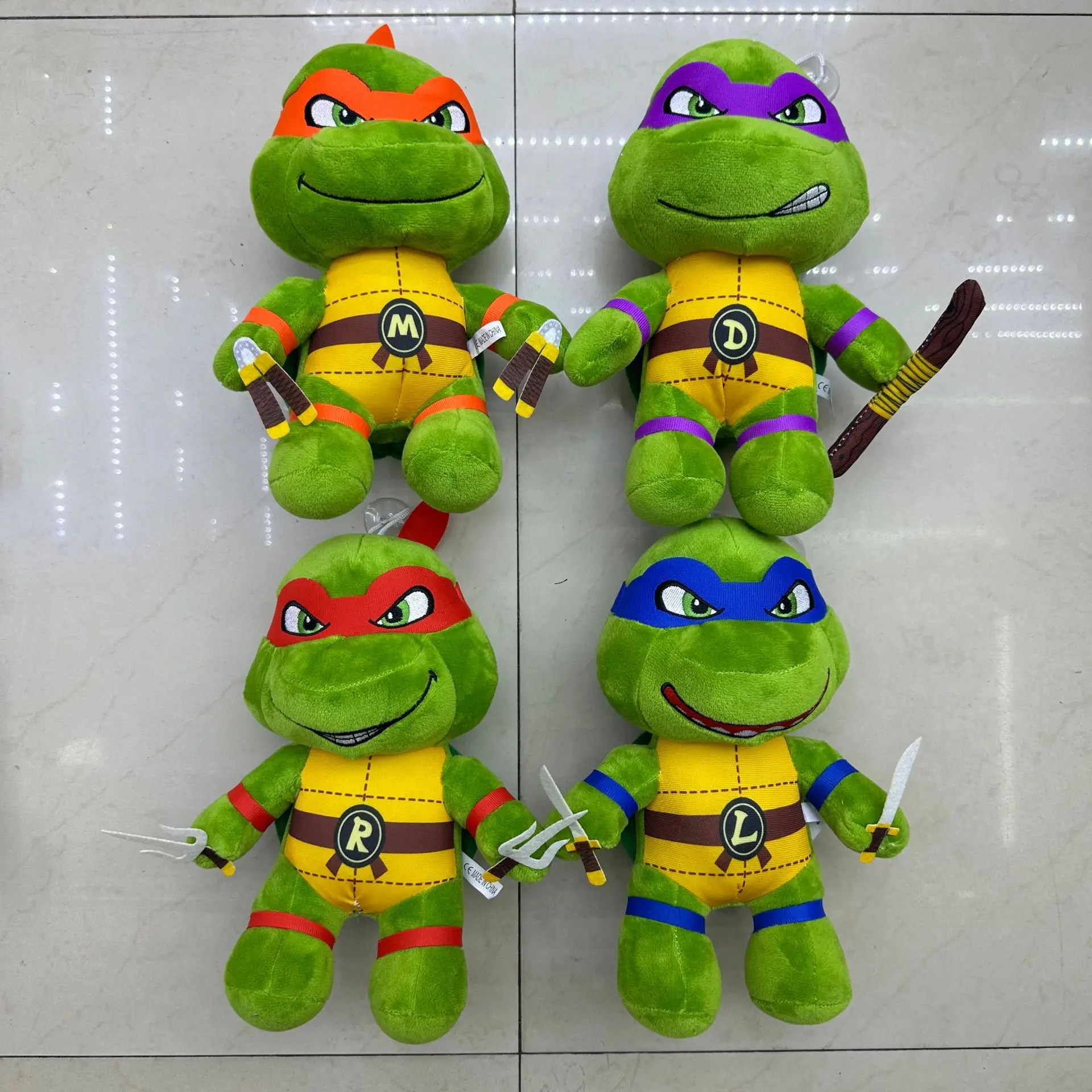 25cm-Ninja-Turtles-Plush-Toys-Kids-TMNT-Leo-Raph-Mike-Don-Anime-Game ...