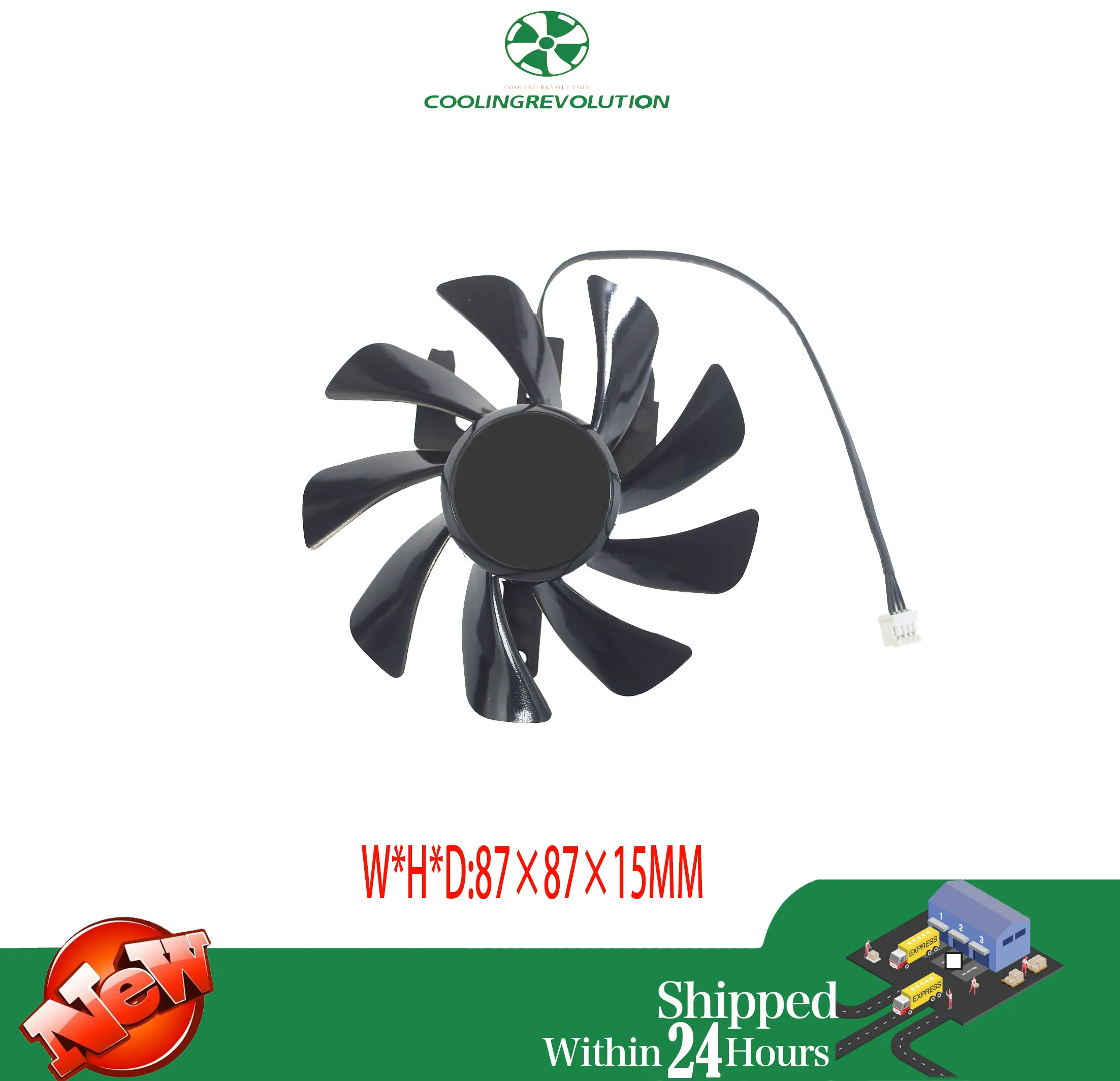 New-For-Sapphire-R9-370-GPU-Cooler-Video-Cards-fan-for-Radeon-Sapphire ...