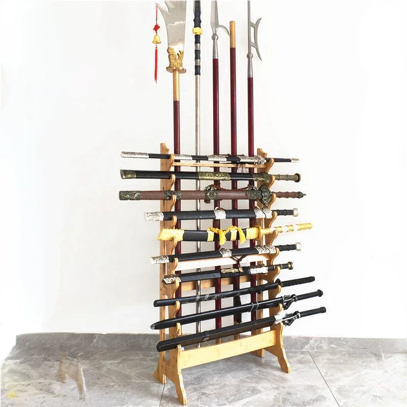 Bamboo-Ground-Integrated-Sword-Hanging-Shelf-Sword-Support-Vertical ...
