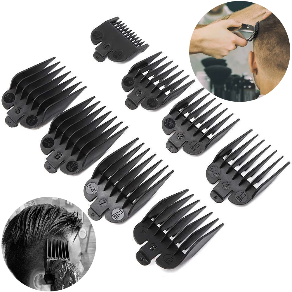 Professional-Hair-Clipper-Limit-Combs-Guia-Universal-Combs-Barber ...