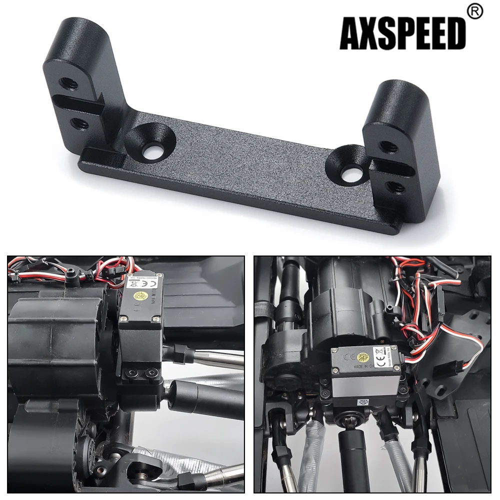 AXSPEED-Aluminum-Alloy-Servo-Mount-Holder-Bracket-for-1-6-Axial-SCX6 ...