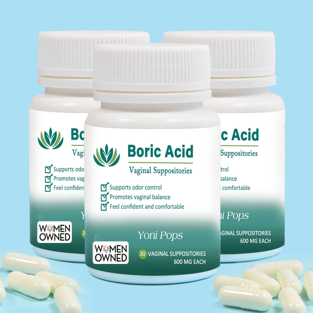 30-Pcs-Boric-Acid-Suppositories-Vaginal-Bacterial-Vaginosis-Relief ...
