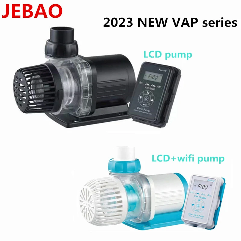 JEBAO JECOD 어항 수족관 순환 펌프, 잠수정 펌프, 외부 LCD 컨트롤러 및 와이파이 제어 VAP M, 2023 신제품 ...
