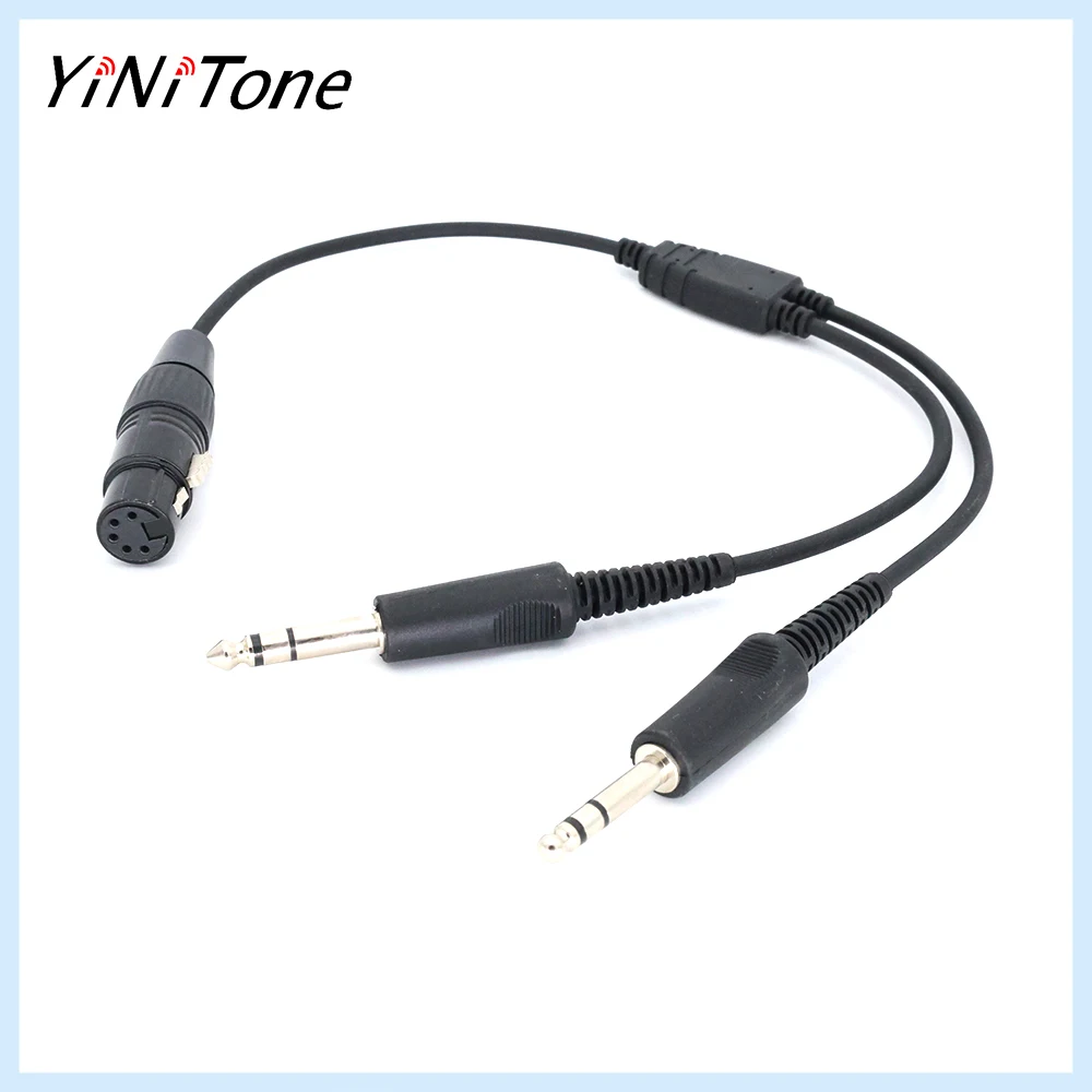 Dual-Use Aviation Adapter | XLR5-PJ068/PJ055 | Saves Carrying Multiple ...
