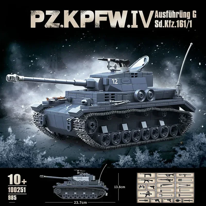 WW2-Military-Classic-Model-Series-Panzerkampfwagen-IV-Panzer-IV-Tanks-G ...