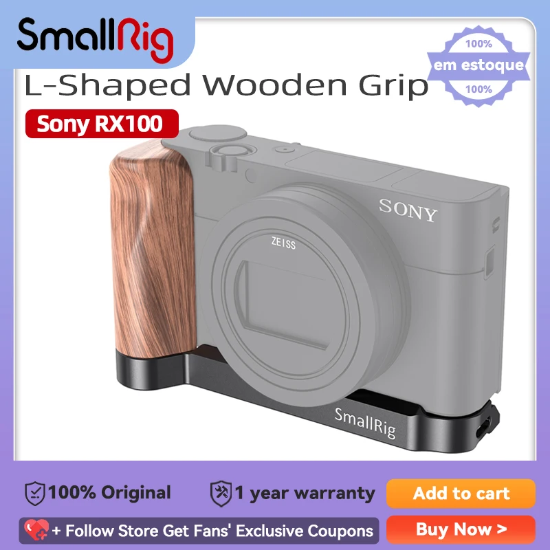 SmallRig-RX100-M7-L-Shaped-Wooden-Grip-for-Sony-RX100-III-IV-V-VA-VI ...