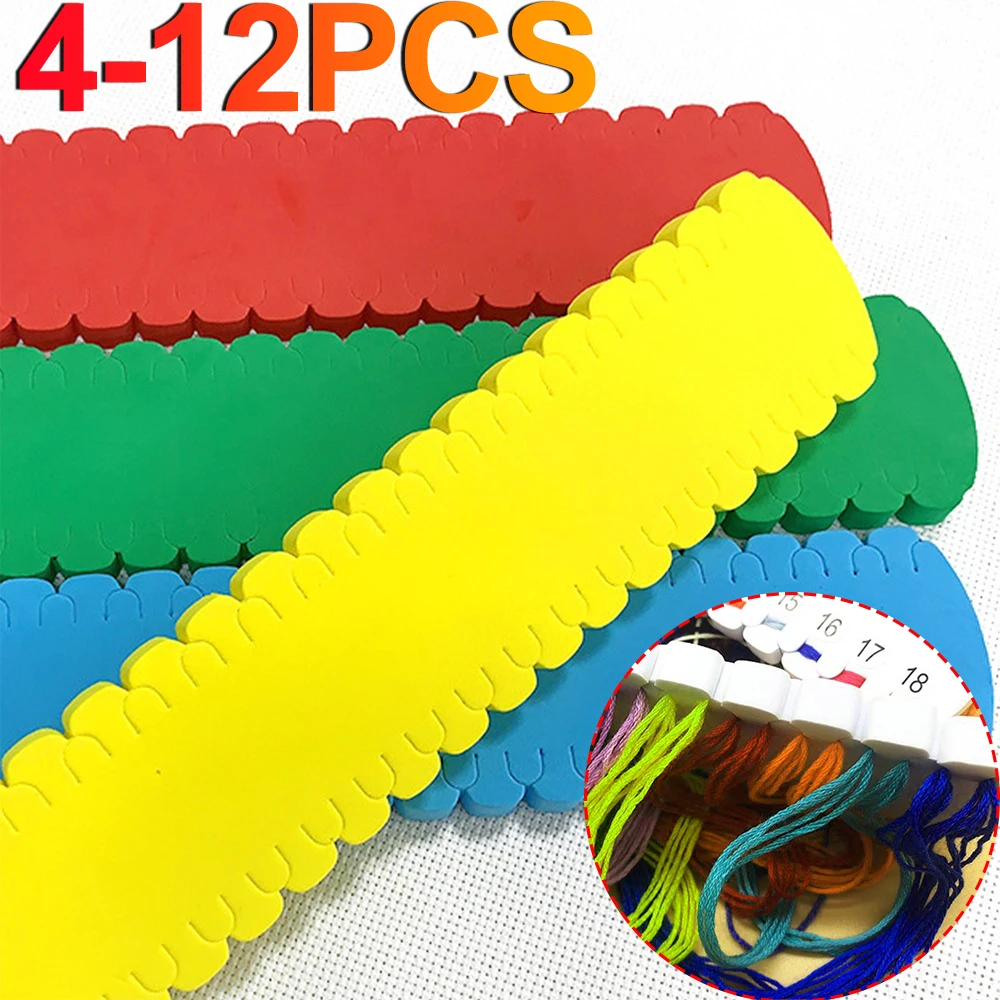 4-12pc-Cross-Stitch-Row-Line-Board-Craft-Storage-Holder-Embroidery ...
