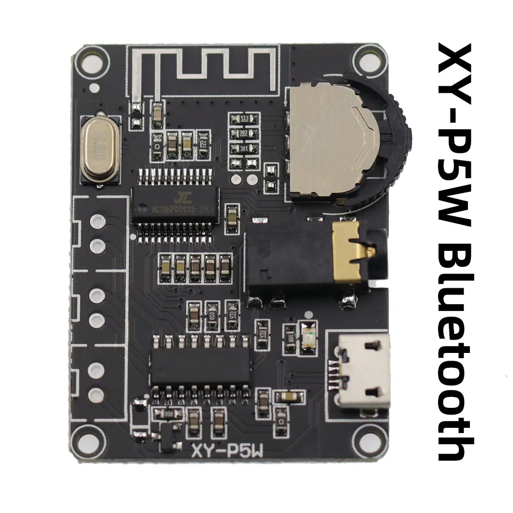 5w+5w Pam8406 Bluetooth 5.0 Dc3.7-5v Stereo Audio Power Amplifier ...