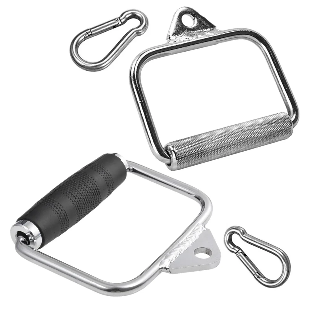 Cable-Machine-Handle-Attachments-D-Handle-with-Heavy-Duty-Clips-LAT ...