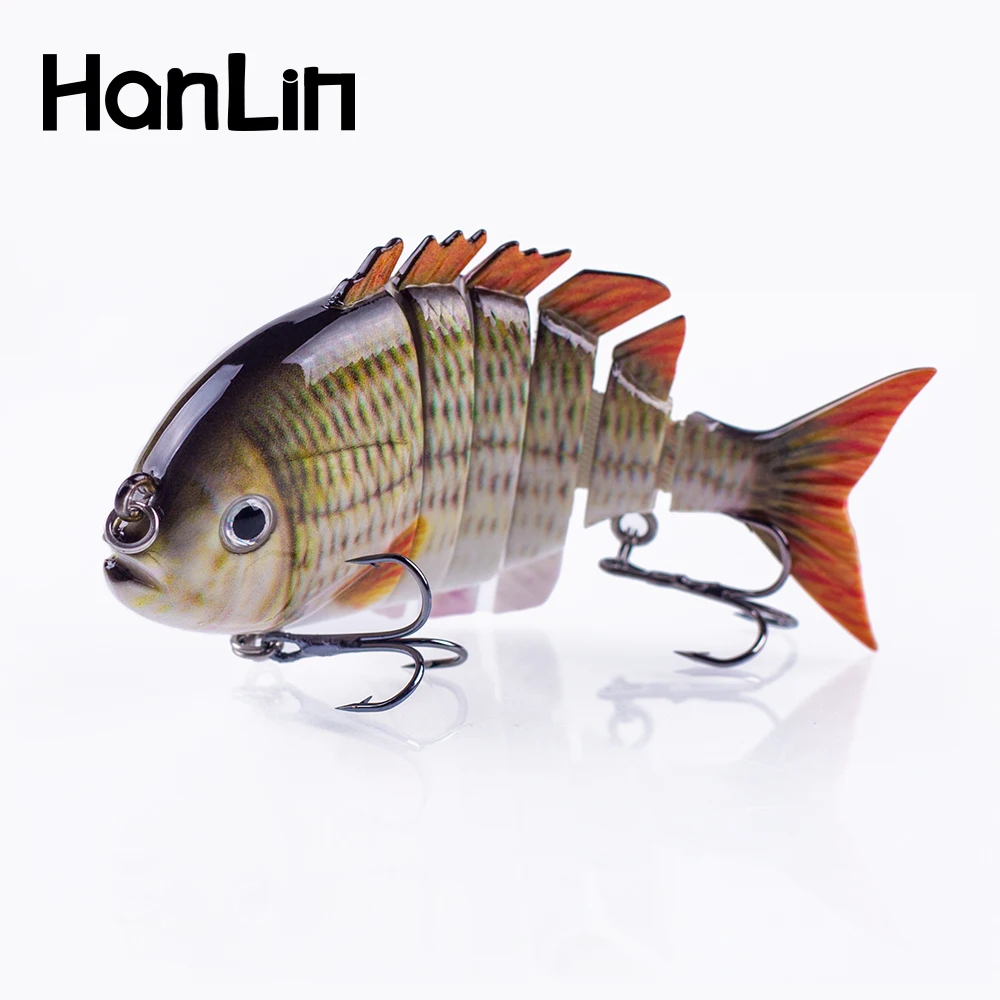 Hanlin-Se-uelos-de-Pesca-multiarticulados-cebos-duros-Crankbait-Sunfish ...