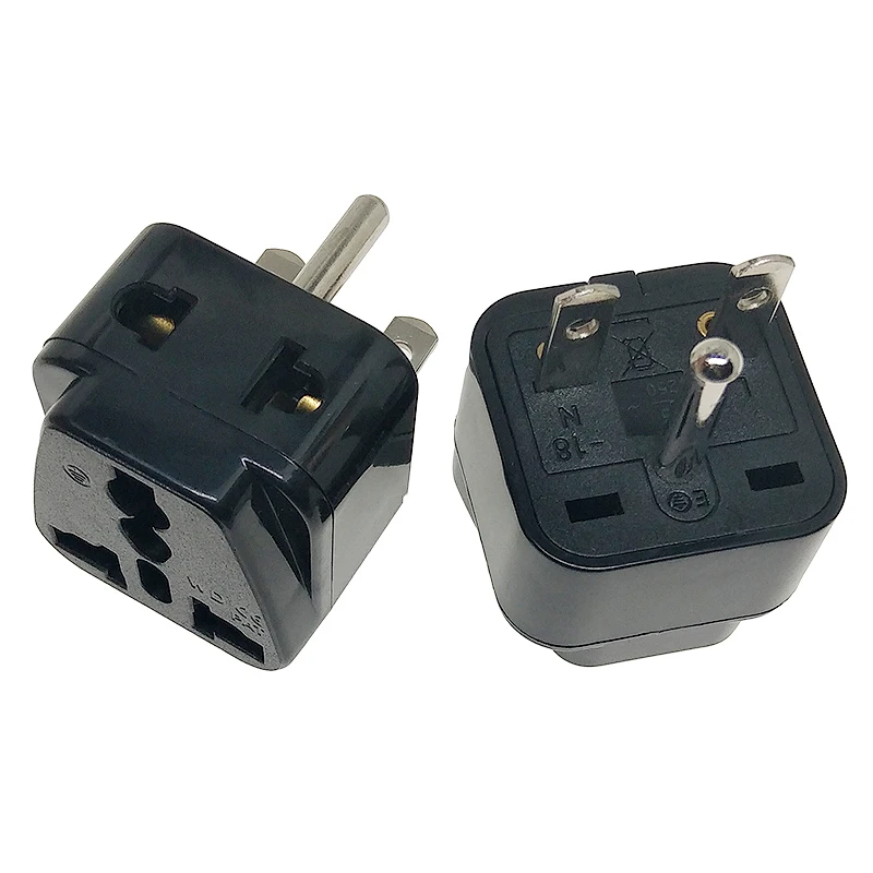 Universal Plug Adapter - US NEMA 6-15P for AC 208/220/230/240 Volt Max 10A