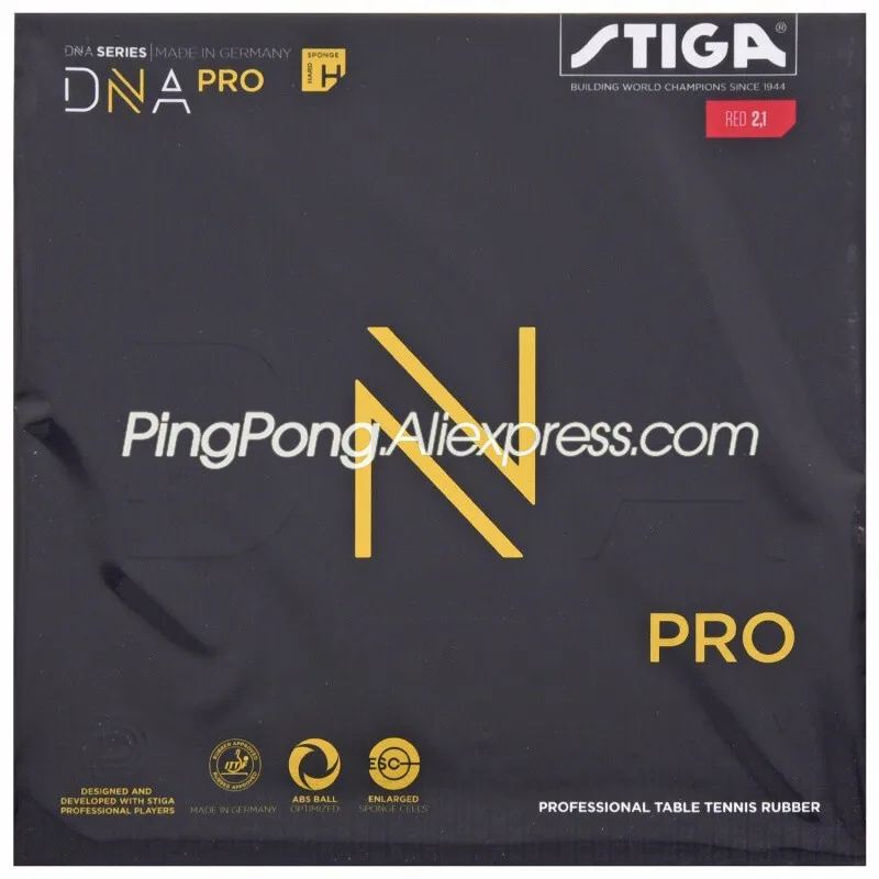 Rubber Ping Pong Sponge | Stiga Dna Pro H | Table Tennis Rackets ...