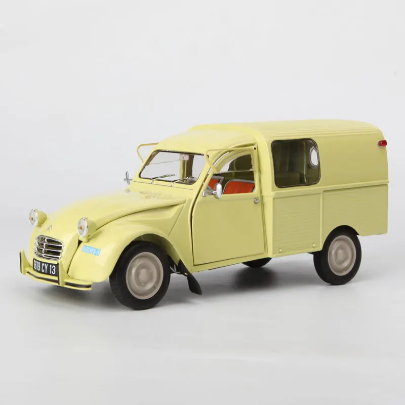Diecast-1-18-Scale-Citroen-2CV-AK350-1966-Alloy-Car-Model-Retro ...
