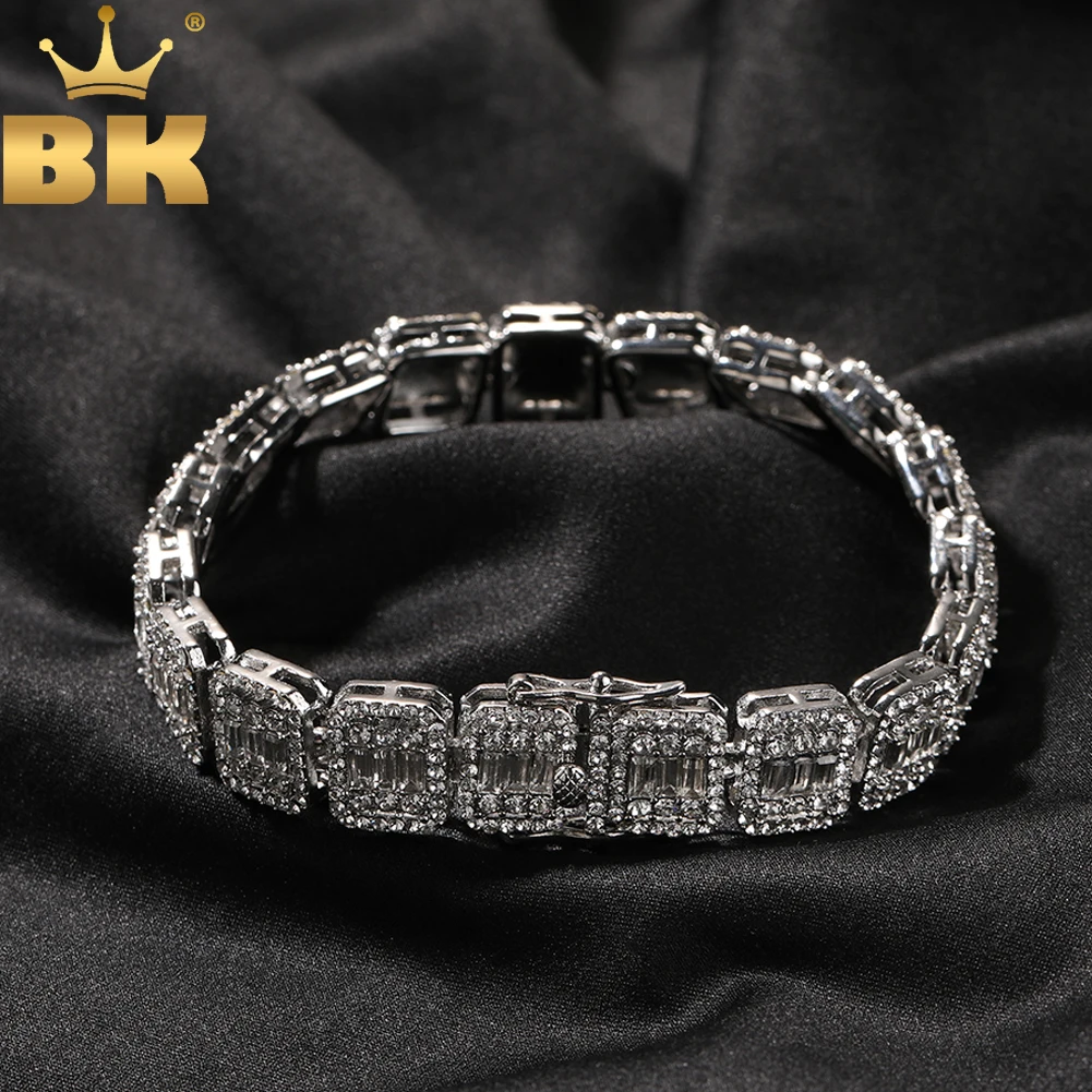 THE-BLING-KING-13mm-Zinc-Alloy-Baguettestone-Bracelet-Micro-Paved-Bling ...