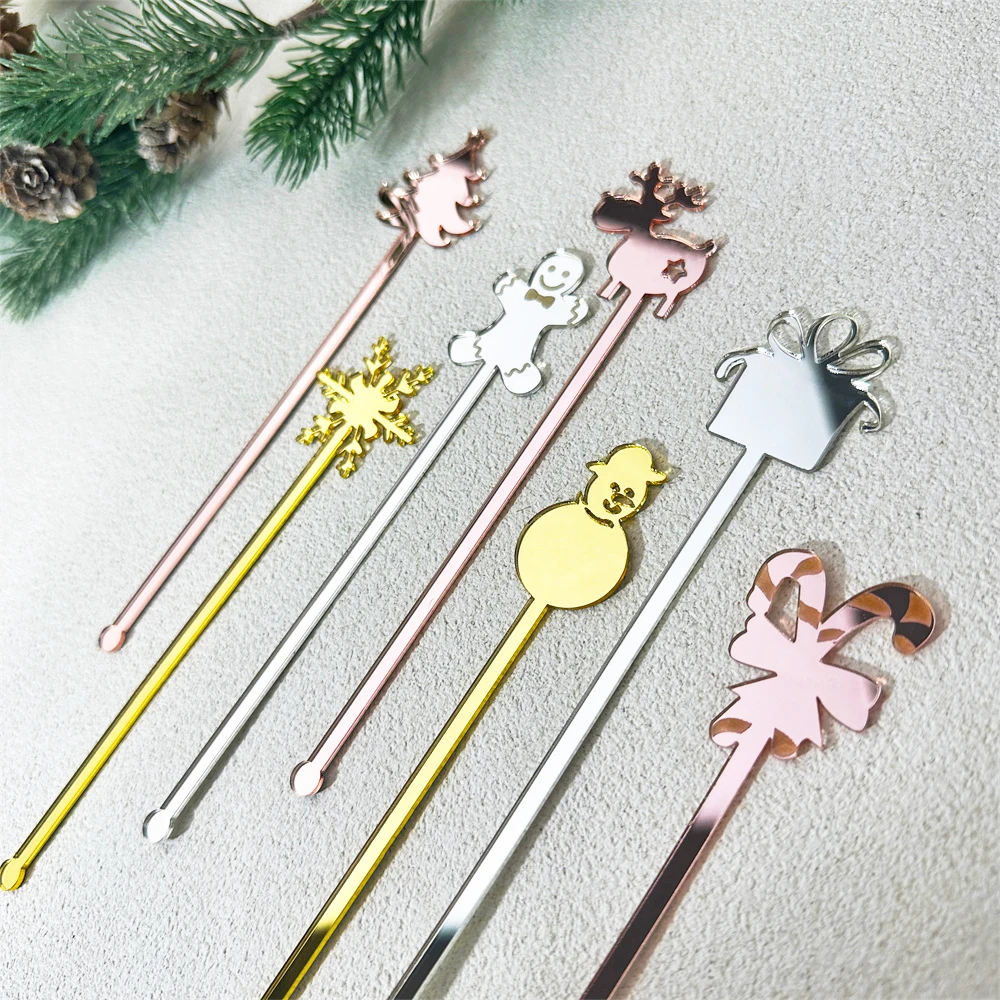 Christmas-Cocktail-Stirrer-Acrylic-Drink-First-Christmas-2023-New-Year ...