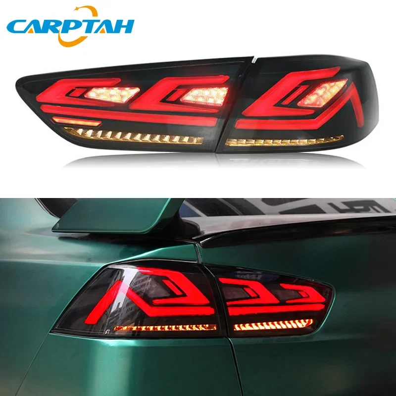 Car Styling Tail Lights Taillight For Mitsubishi Lancer 10 EVO x Rear ...