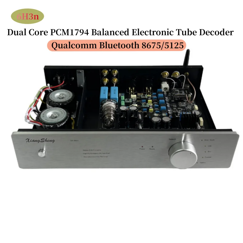 DAC Dual Core PCM1794 Balanced Decoder, 6H3n , HiFi, USB, Qualcomm ...