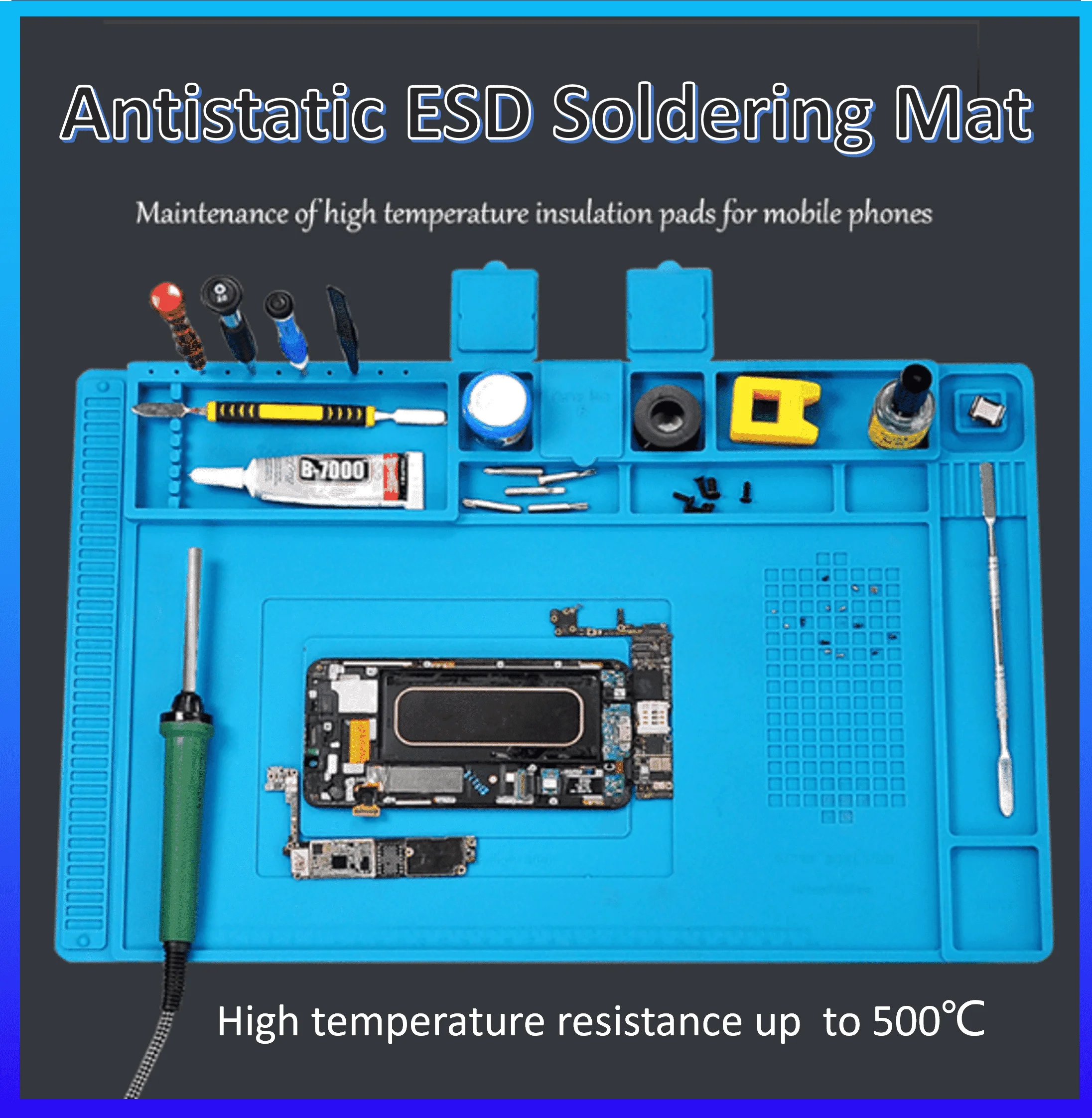 MECHANIC-Insulation-Silicone-Repair-Mat-High-Heat-Resistance-Work-Pad ...