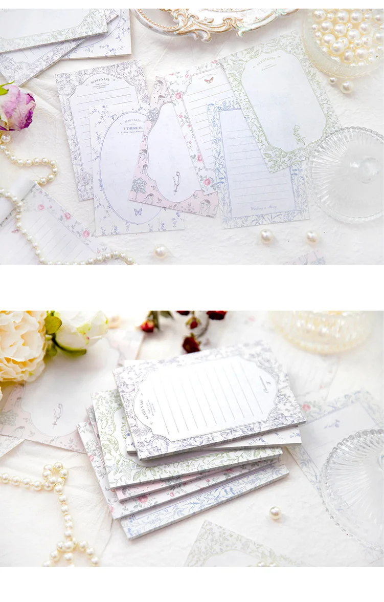 Bloc note,Papier coloré de collage de lettres,matériel décoratif de ...