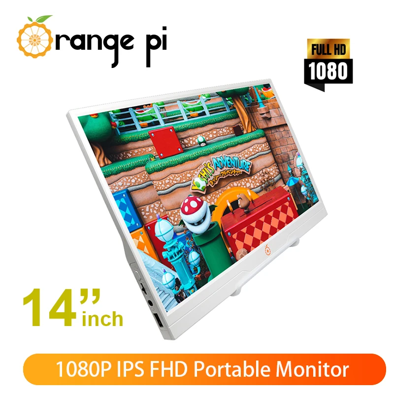 Moniteur Portable Orange Pi 14 Pouces 1080p, Écran Ips Type-c ...