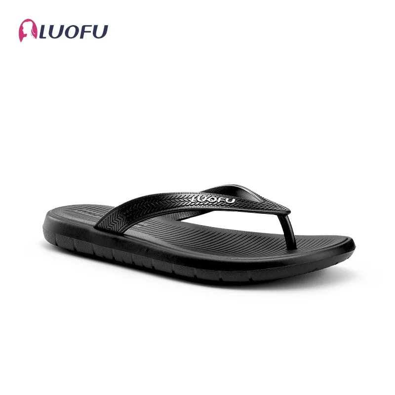 LUOFU-Men-s-Casual-Slip-On-Flip-Flops-With-Arch-Support-Lightweight-Non ...