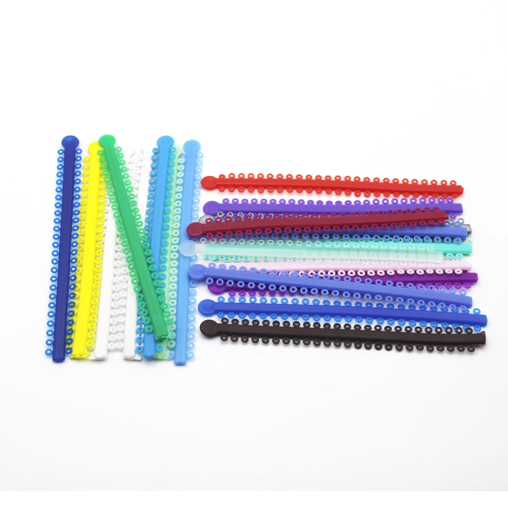 1Pack-1000PCS-20Sticks-Dental-Orthodontic-Elastic-Ligature-Ties-Bands ...