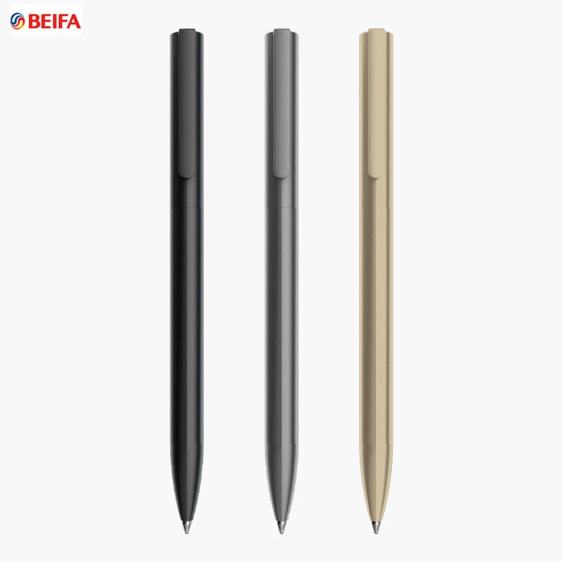 Xiaomi Beifa Metal Gel Ink Pen Mijia Sign Pens 0.5mm Premec Smooth ...