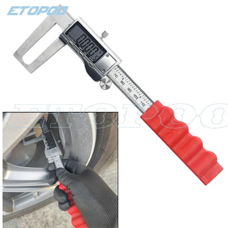 60MMStainless-steel-digital-Brake-Disc-vernier-Caliper-electronic-Brake ...