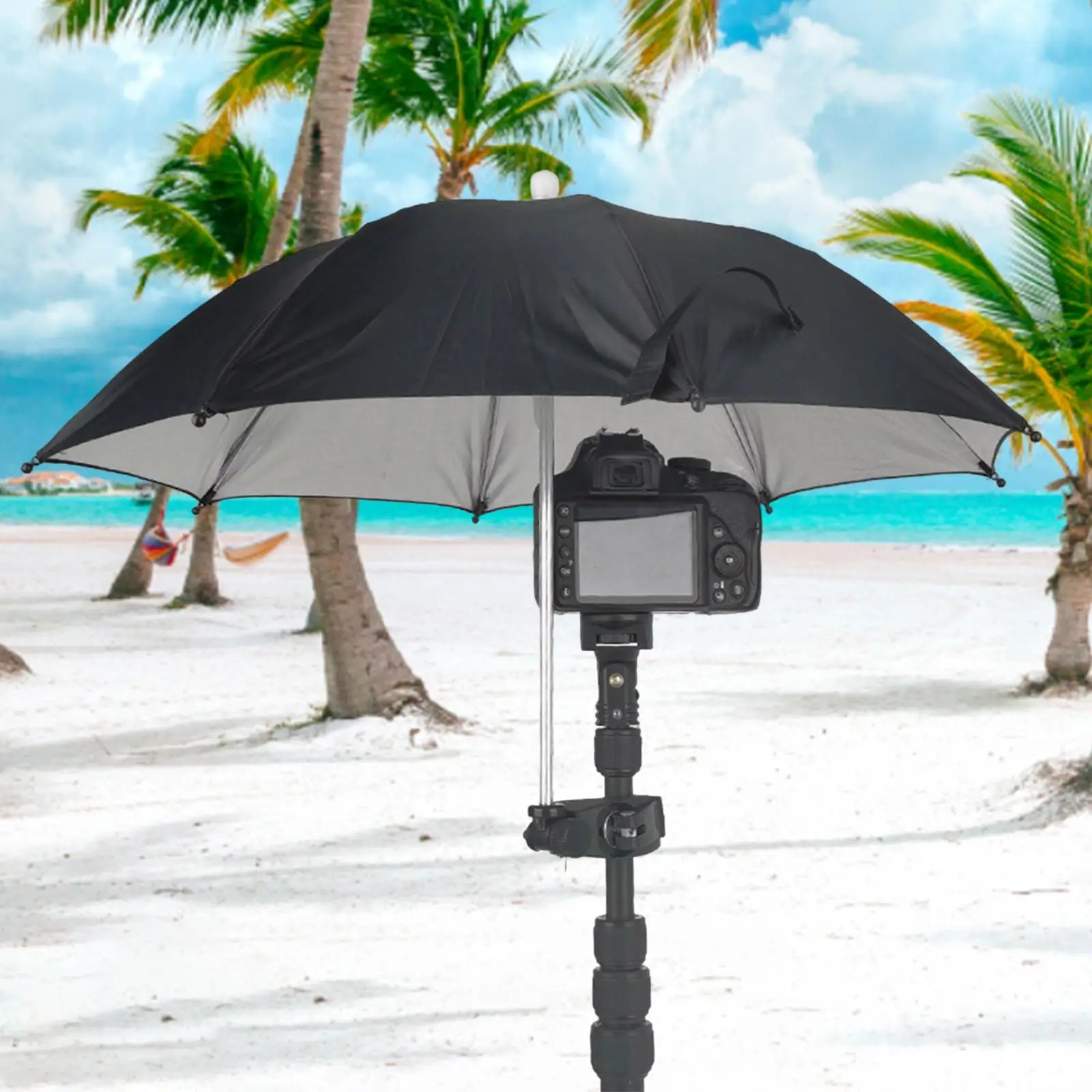 Adjustable-Camera-Umbrella-with-Clip-Fittings-Professional-Stand-Rainy ...