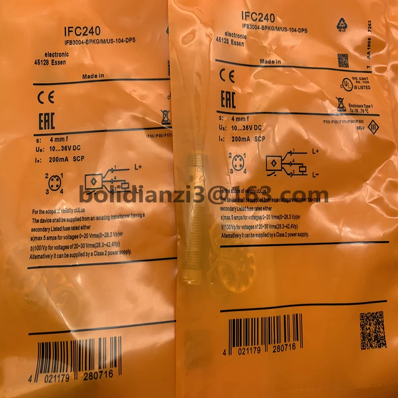 Original-proximity-switch-sensor-IFC246-IFC247-IFC248-IFC258-IFC259 ...