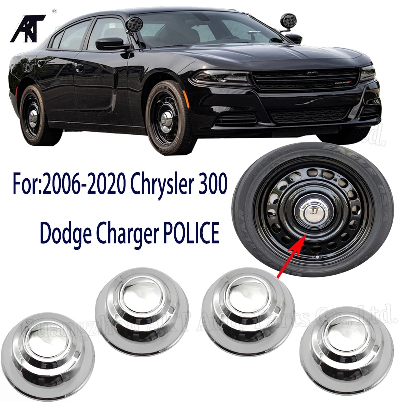 4PCS Wheel Hub For:2006-2020 Chrysler 300 Dodge Charger POLICE Center ...