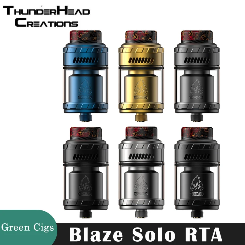 Original ThunderHead Creations THC Blaze Solo RTA Tank Atomizer 3.5/5 ...