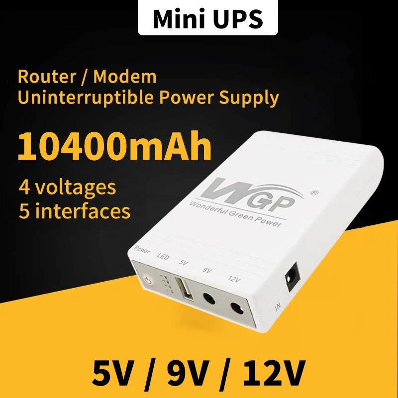 10400mah-Mini-UPS-uninterruptible-power-supply-router-with-multiple ...
