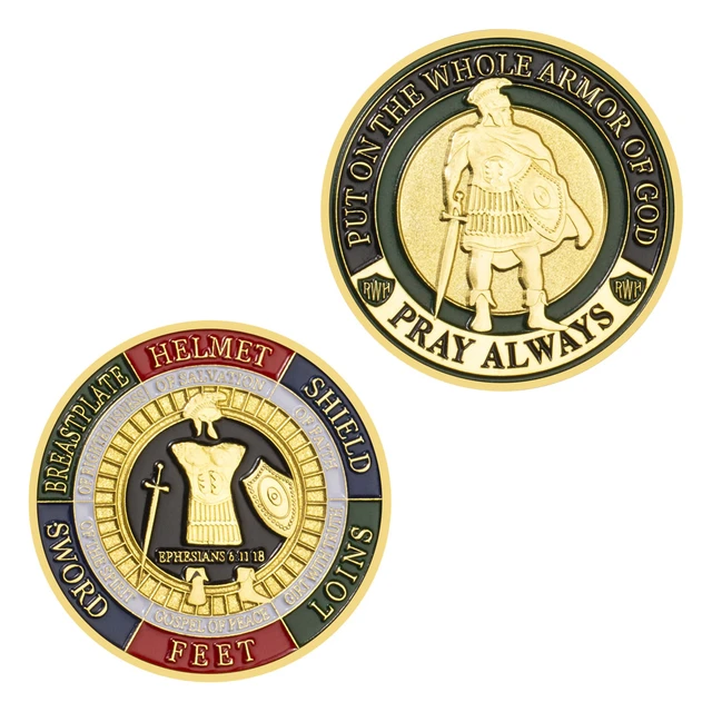 Put On The Whole Armor Of God Pray Always Coin Sale USA | ids ...