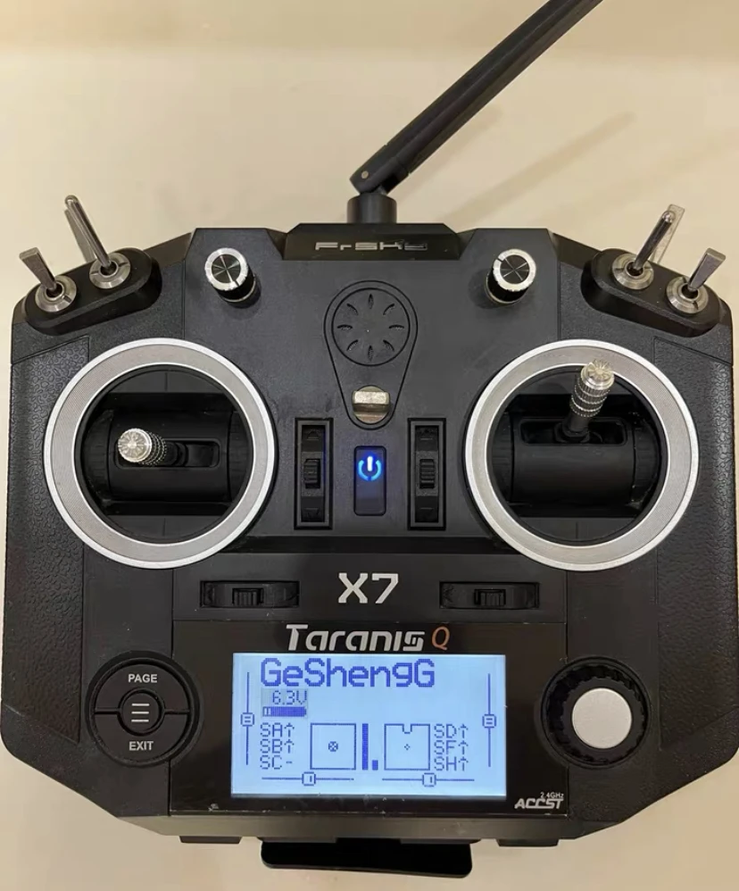 FrSky ACCST ACCESS Taranis Q X7 QX7 2,4 GHz opentx 16ch transmisor radio control sin receptor ...