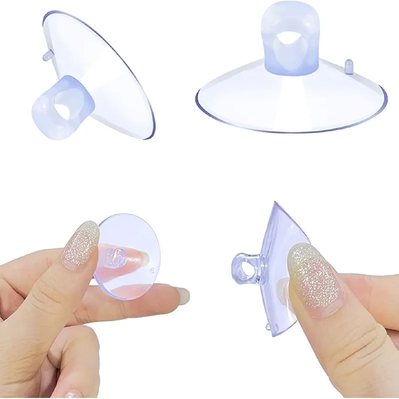 30-40-50-60mm-Suction-Cups-with-Holes-Sucker-Pads-with-Holes-Perforated ...