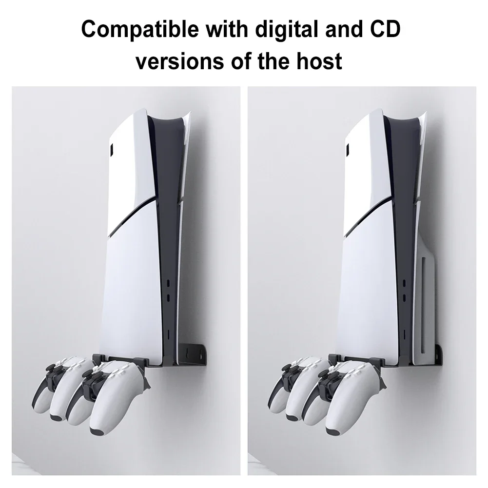 Wall-Mount-Bracket-Display-Stand-Base-with-Controller-Holder-Wall ...